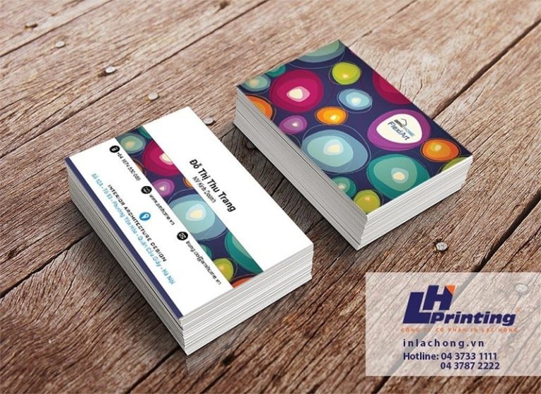 Kích cỡ card visit chuẩn chất nhất hiện nay